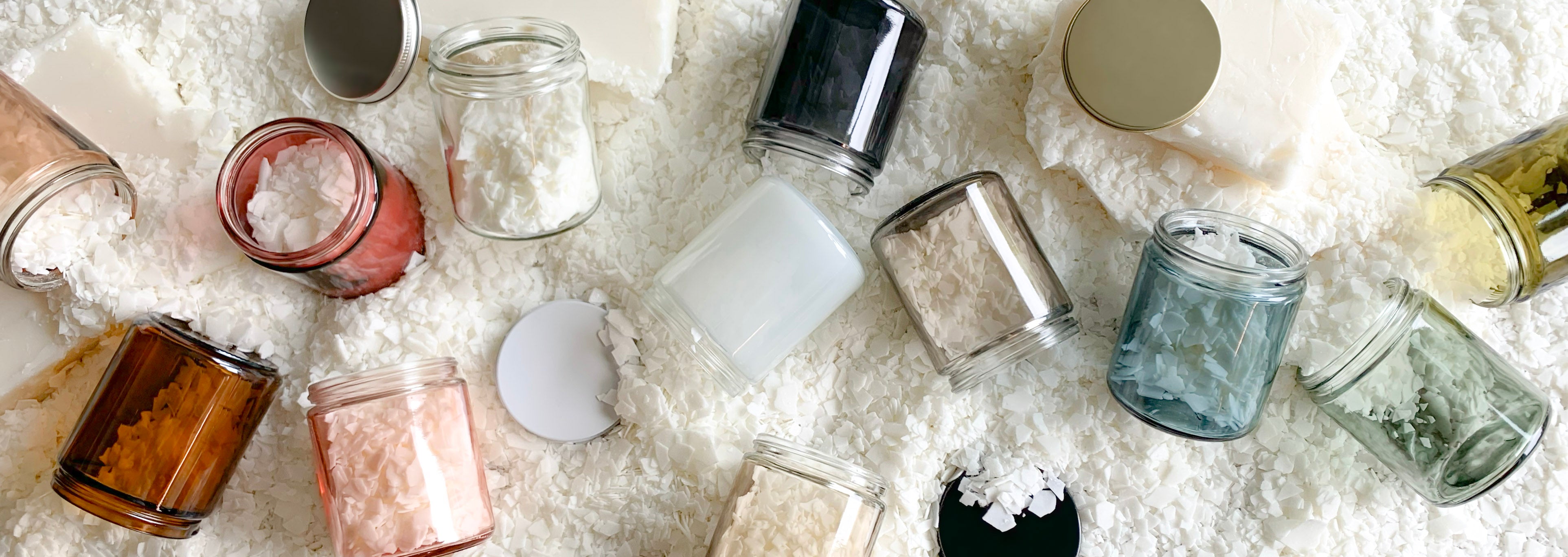 8 oz Straight Sided Colored Glass Jars – Mixie Market