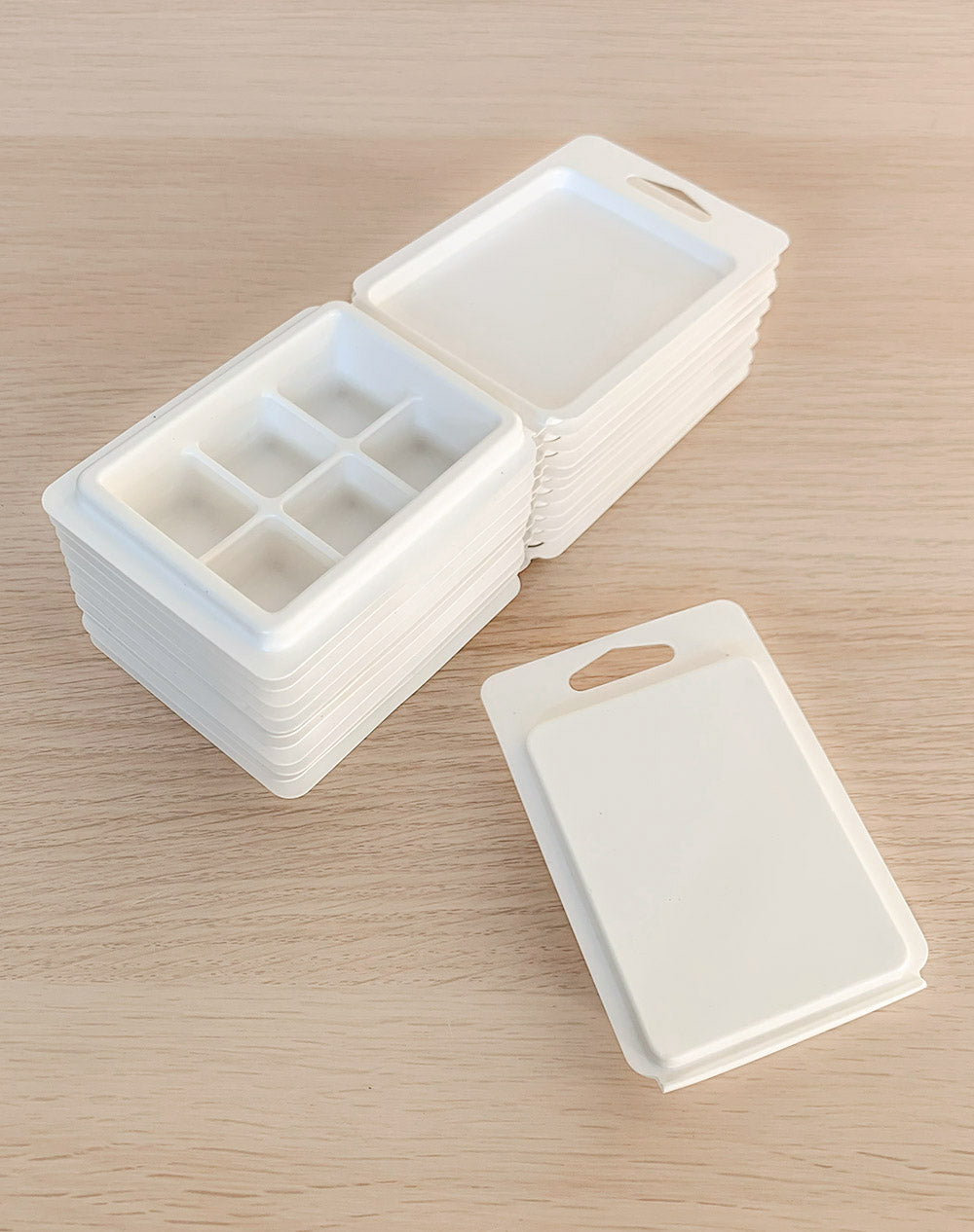 Clamshells | 12 pk | Matte White – Mixie Market